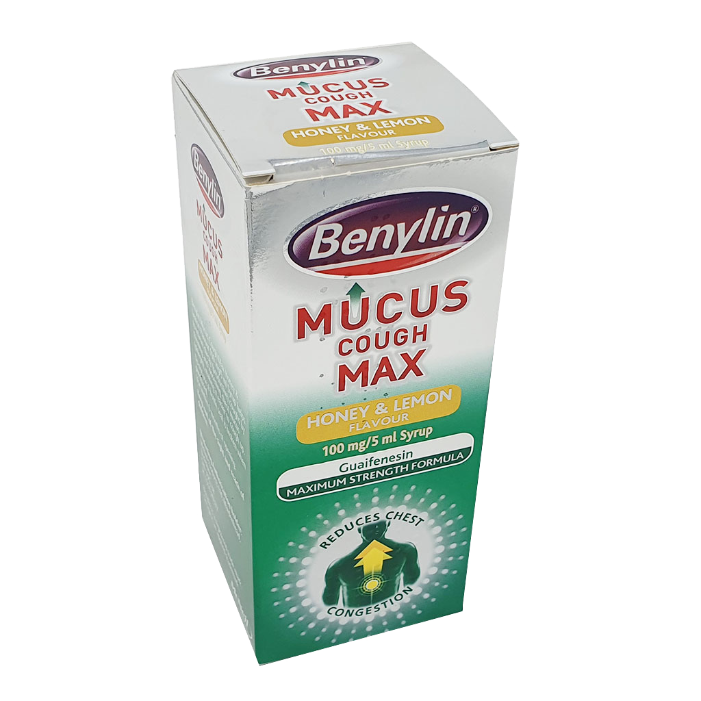 Buy Benylin Mucus Cough Max Honey & Lemon | Cold & Flu