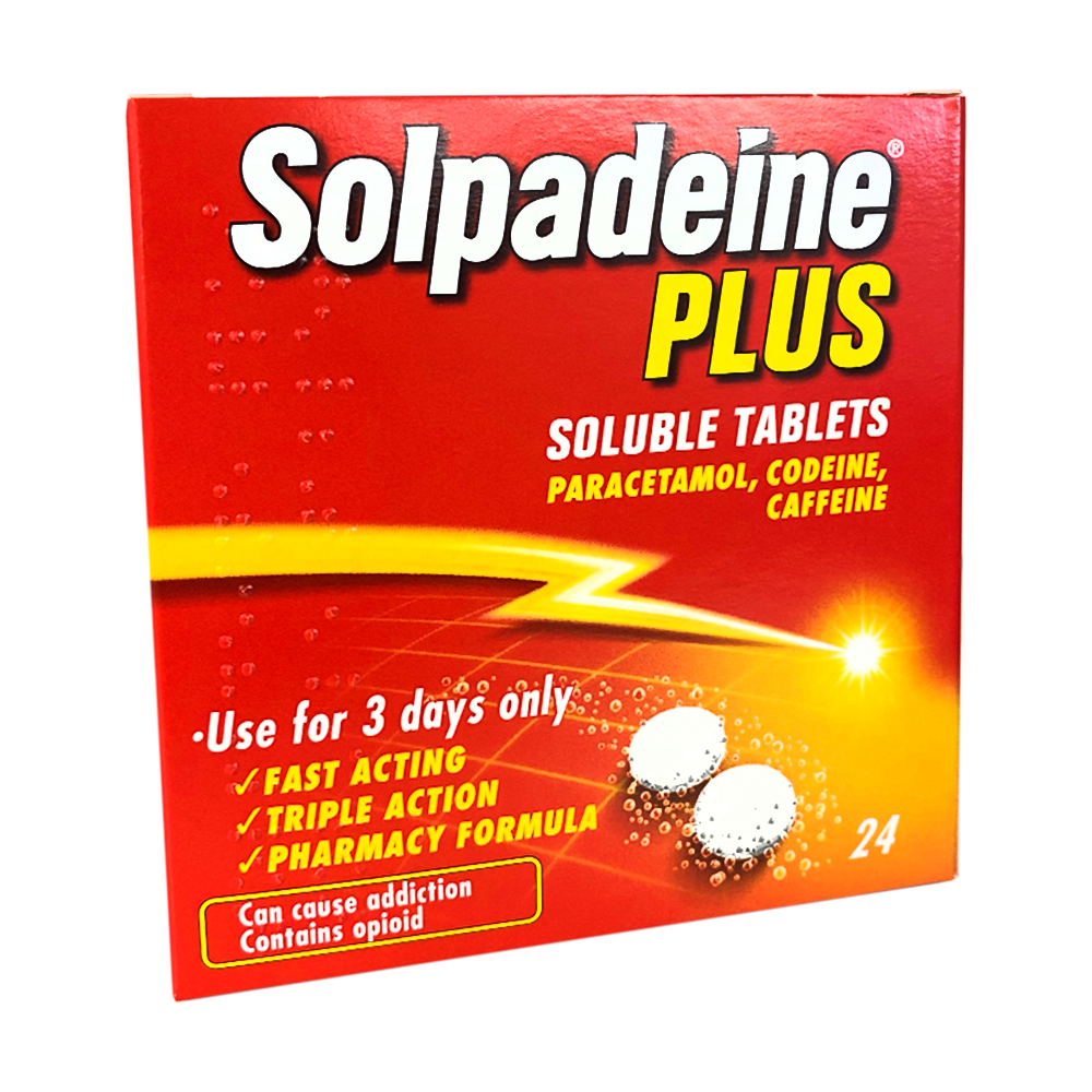 Buy Solpadeine Plus Soluble 32 Tablets | Pain Relief | UK Pharmacy