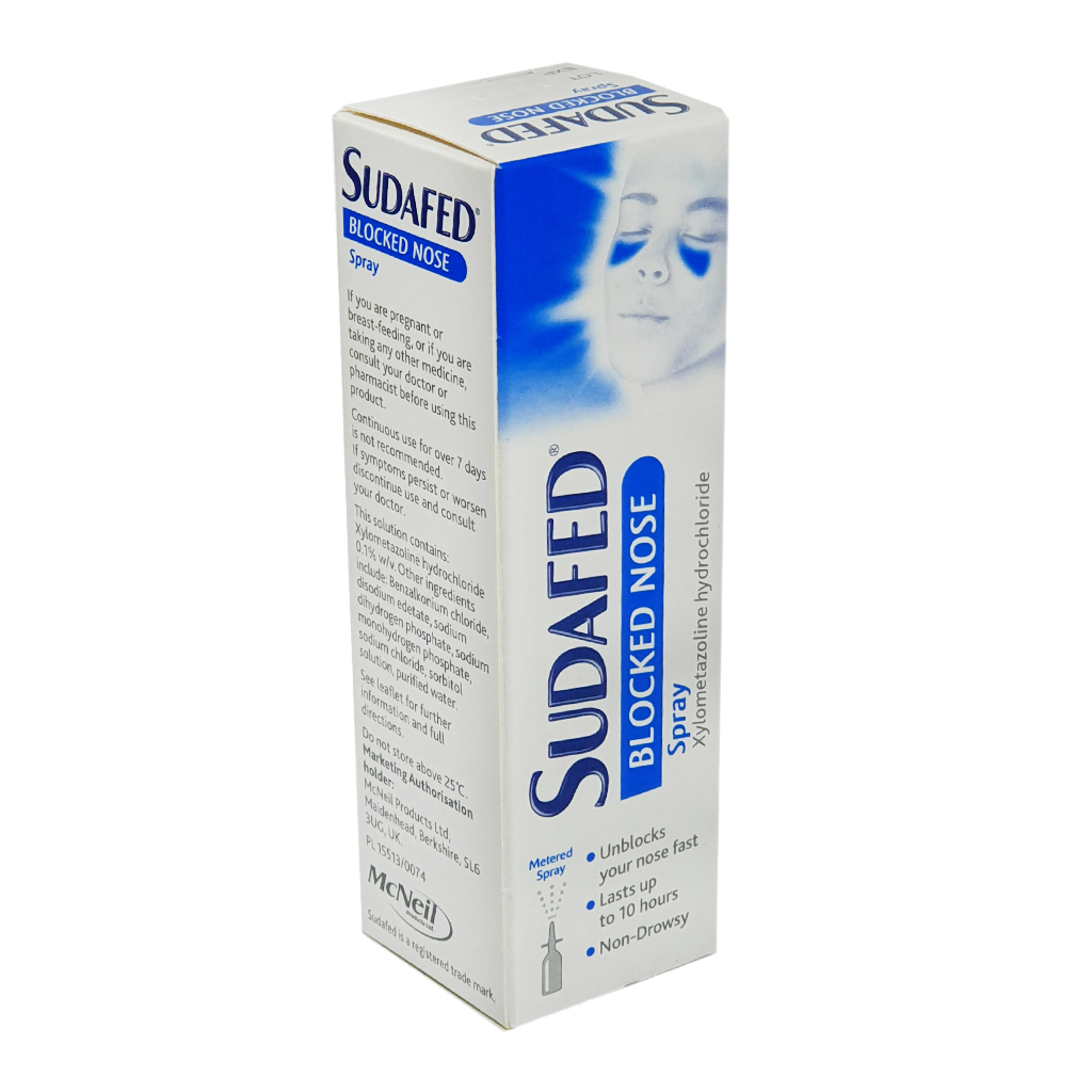 Buy Sudafed Blocked Nose Spray | Online Pharmacy UK