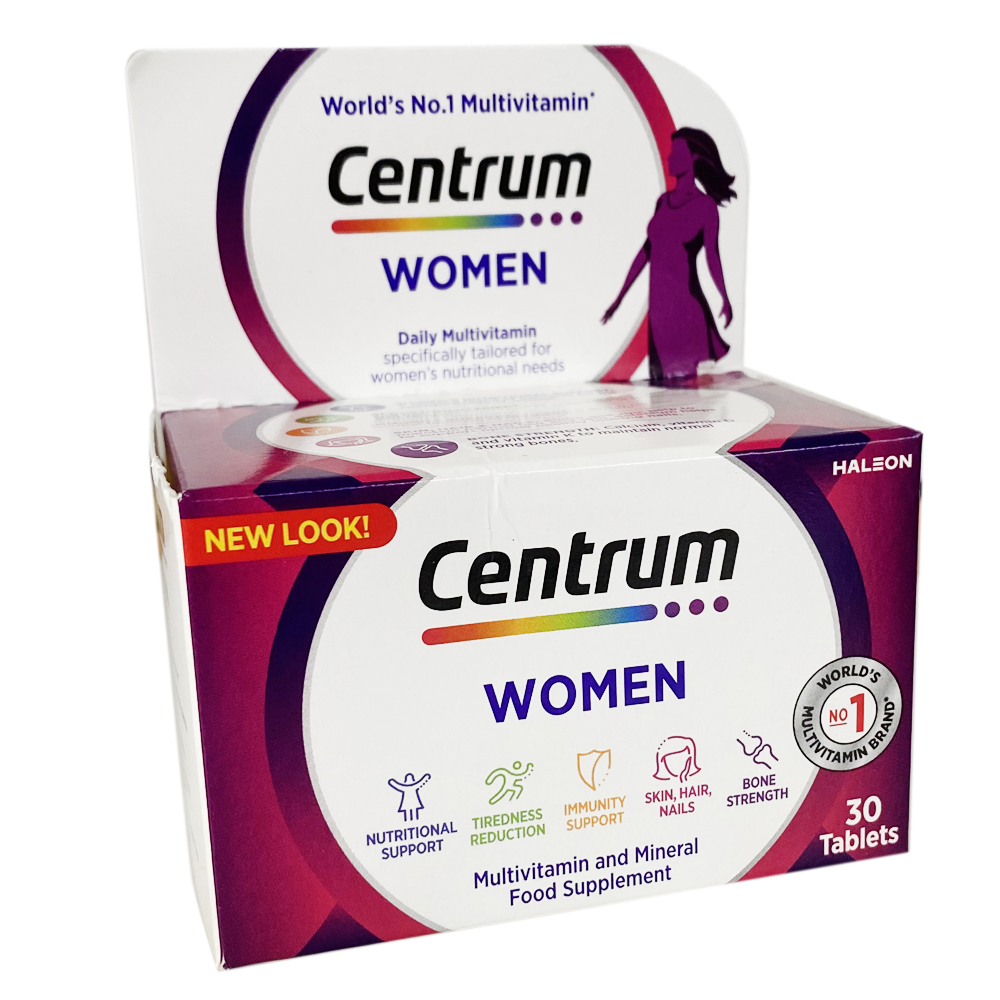 Buy Centrum Women 30 Tablets | Vitamins and Supplements