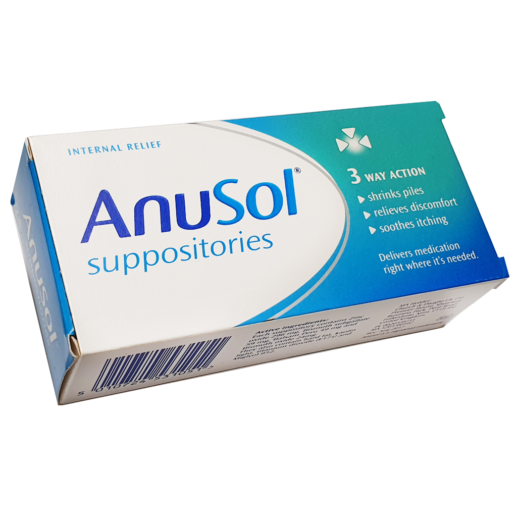 Buy Anusol Suppositories 24 Pack | UK Meds Online