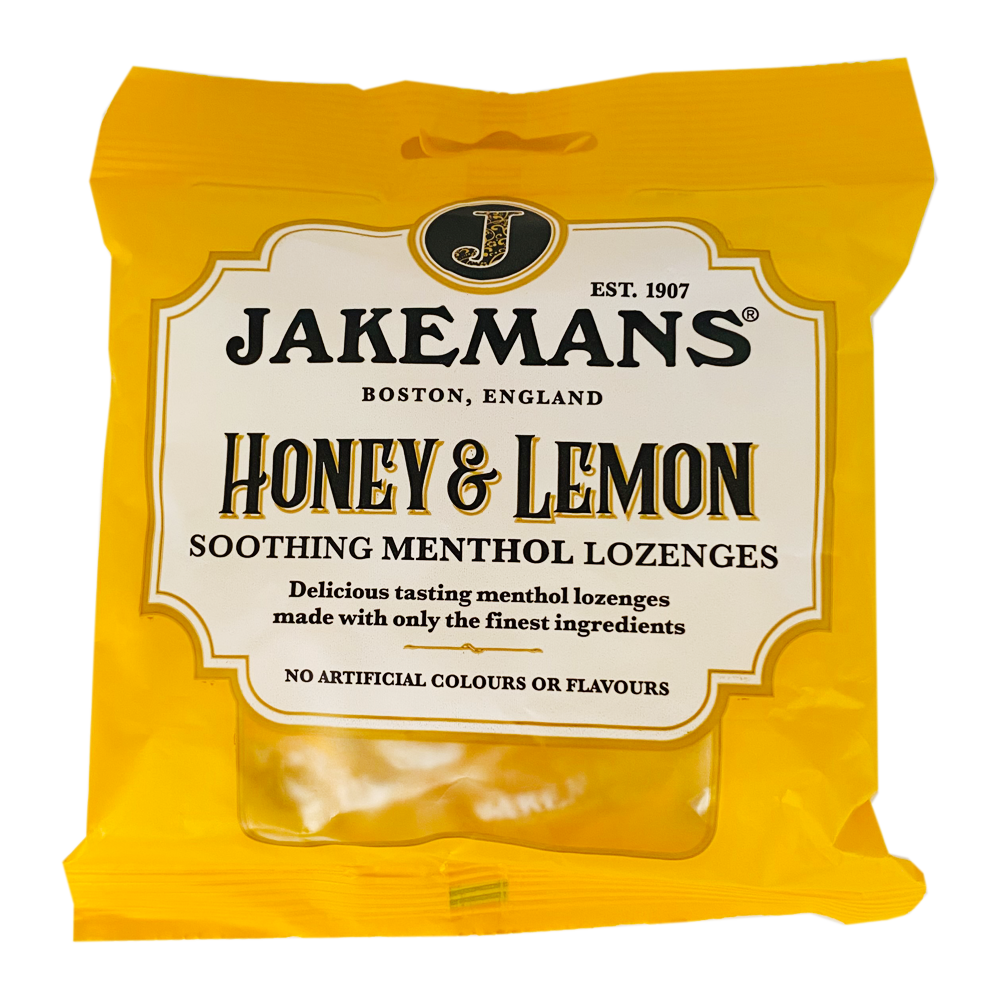 Buy Jakemans Honey & Lemon Sweets Stick or Bag Online | Cold & Flu