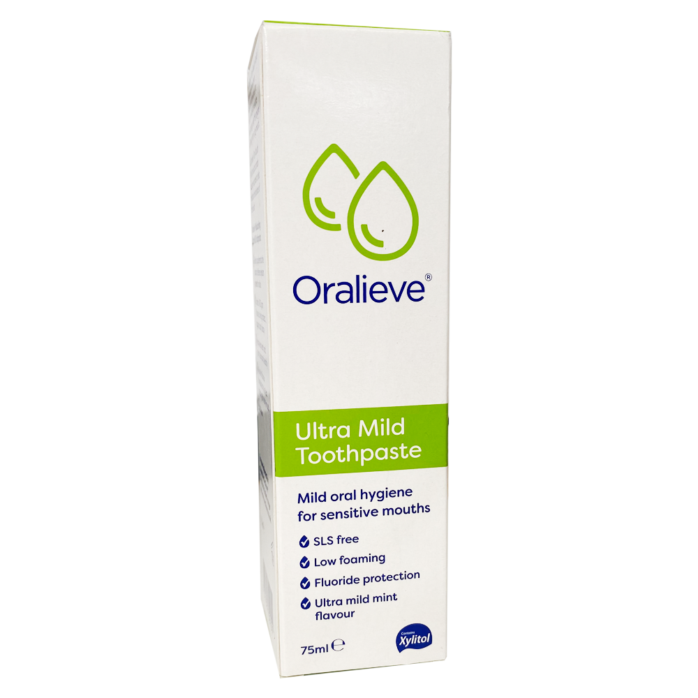 Buy Oralieve Ultra Mild Toothpaste for Dry Mouth 75ml | Dental Products