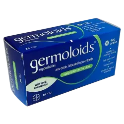 Buy Germoloids Suppositories x24 | Hemorrhoid Relief