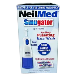 Buy NeilMed Sinugator Cordless Pulsating Nasal Wash | Cold & Flu | Meds UK