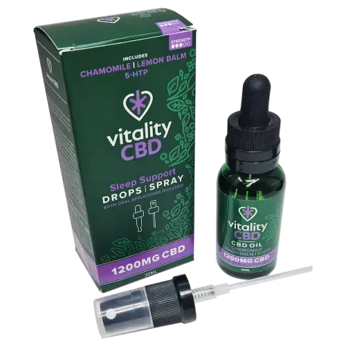 Vitality CBD 1200mg Oral Spray Lemon Flavour 30ml | UK Meds Online | UK ...